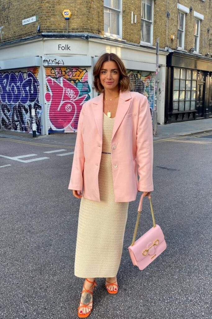 Pink Blazer Outfit Ideas: 31 Looks That Prove Pink Is the Ultimate ...