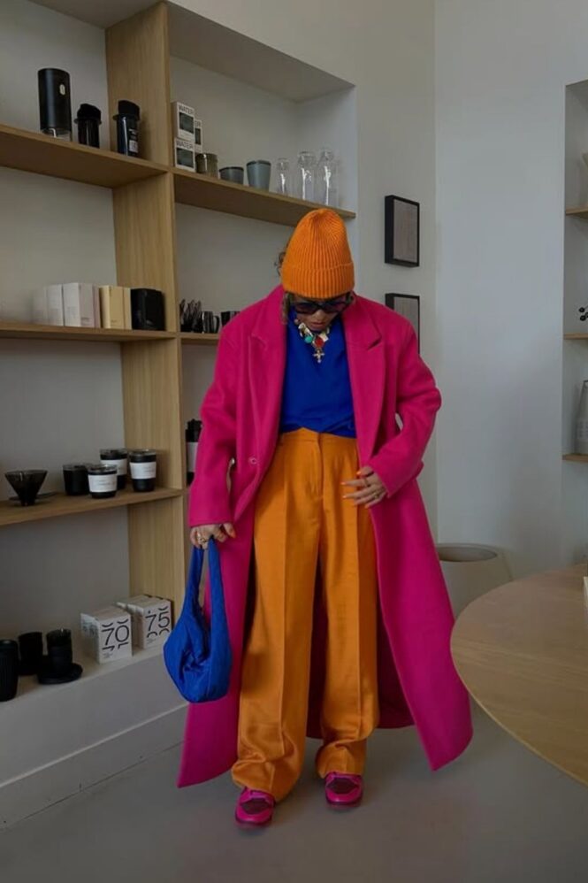 32 Pink Coat Outfit Ideas That Prove Hot Pink Is the New Neutral ...