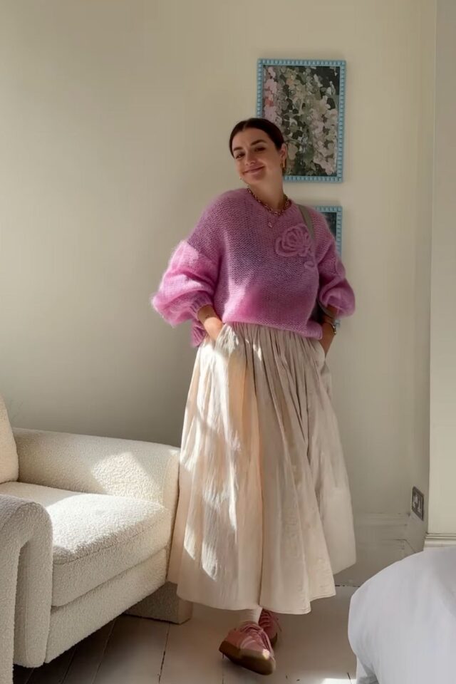 32 Pink Sweater Outfit Ideas You’ll Want To Recreate Immediately ...