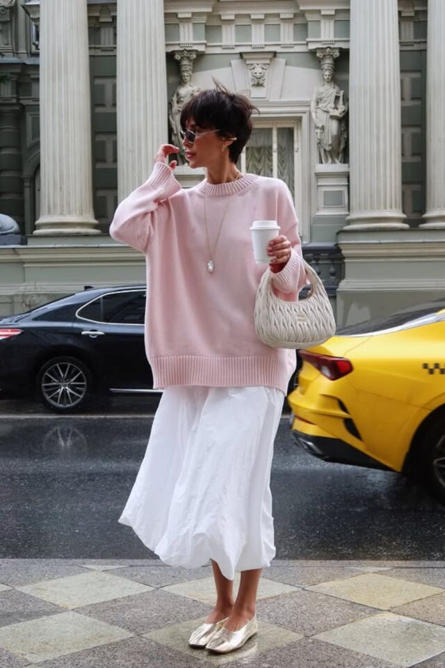 32 Pink Sweater Outfit Ideas You’ll Want To Recreate Immediately ...