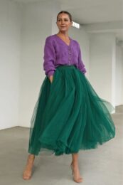 24 Purple Cardigan Outfit Ideas That Prove This Colour Is Surprisingly ...