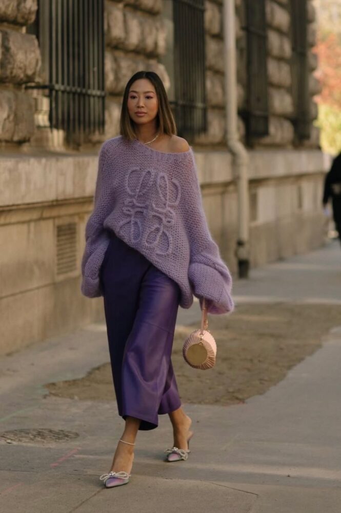 33 Purple Pants Outfit Ideas: Chic & Colorful Ways to Style Purple ...