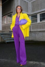 33 Purple Pants Outfit Ideas: Chic & Colorful Ways to Style Purple ...