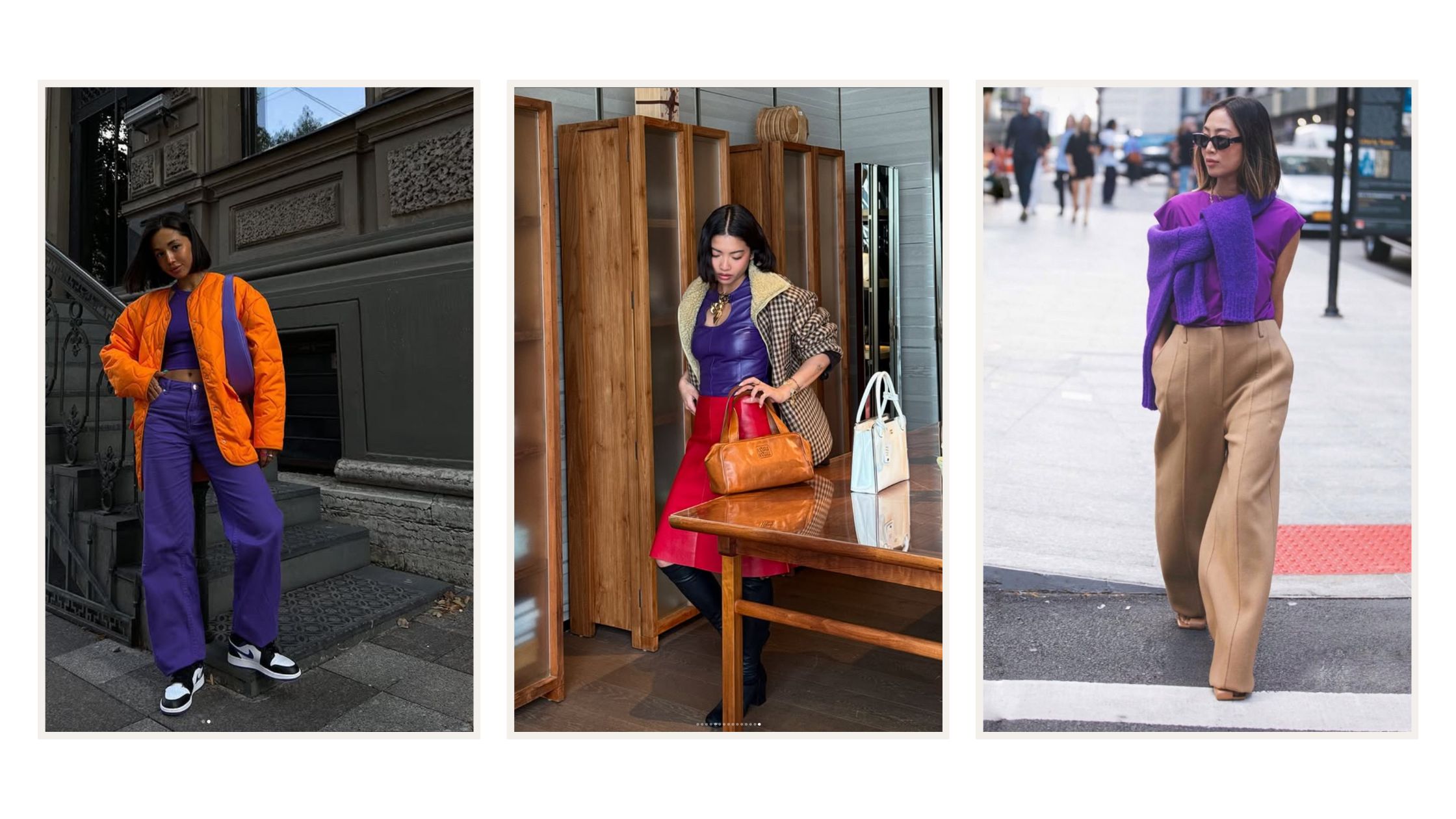 Purple Top Outfit Ideas: 34 Chic Ways to Style This Standout Shade ...