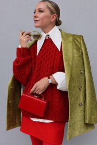 31 Chic Red Sweater Outfit Ideas You’ll Want to Copy Immediately ...