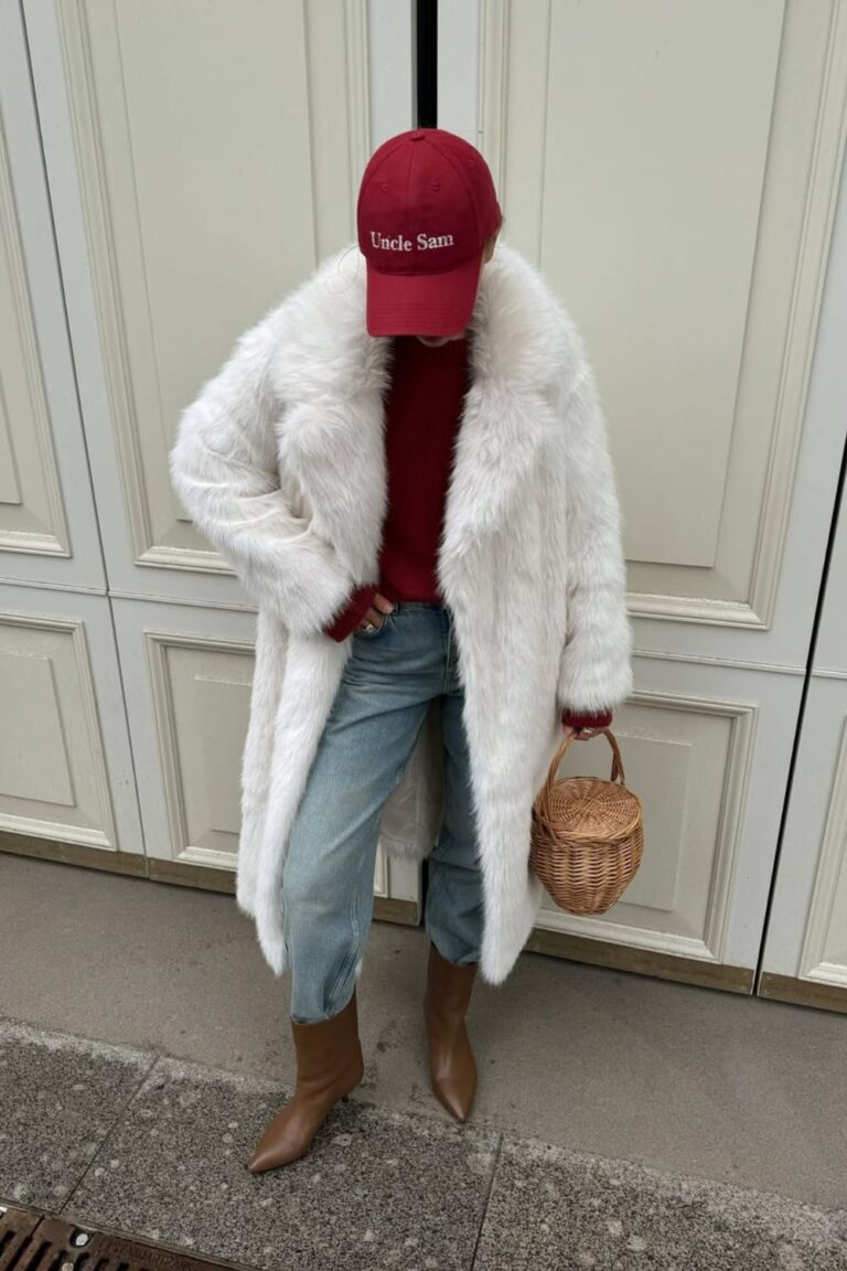 36 White Coat Outfit Ideas: Chic, Cozy And Effortlessly Polished ...