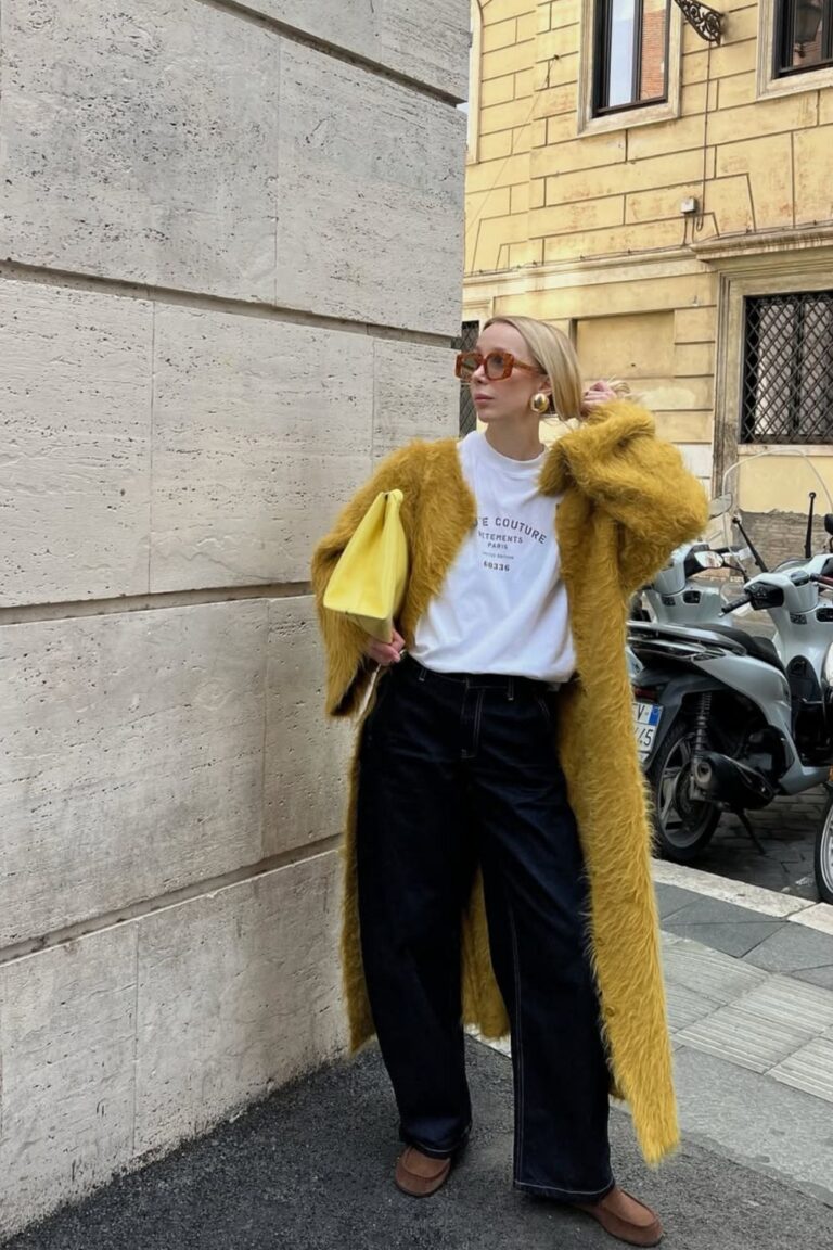 26 Yellow Coat Outfit Ideas: How to Style the Boldest Coat in Your ...