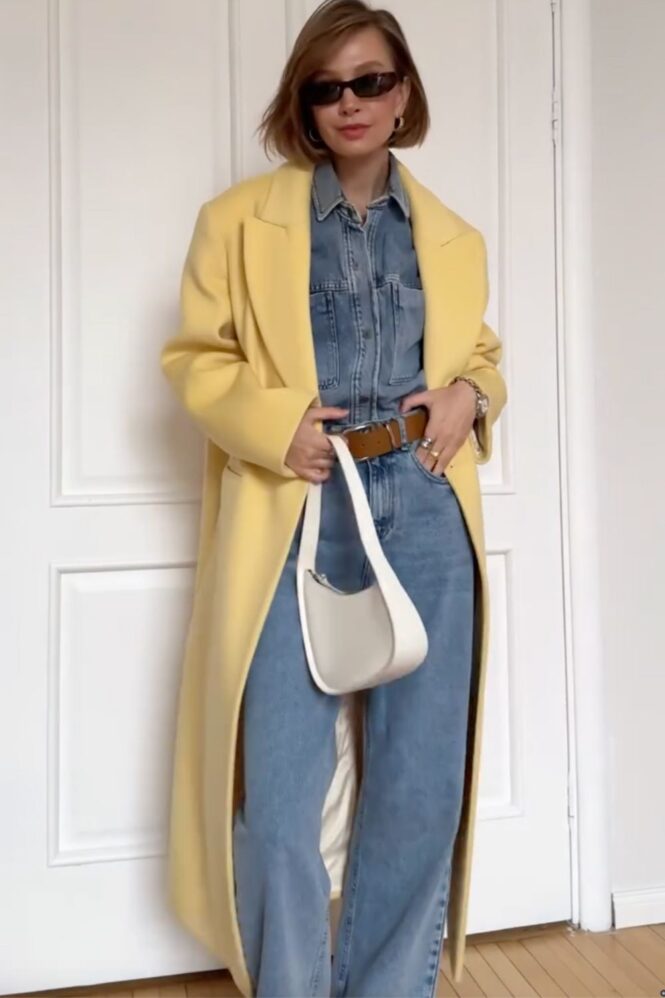 26 Yellow Coat Outfit Ideas: How to Style the Boldest Coat in Your ...