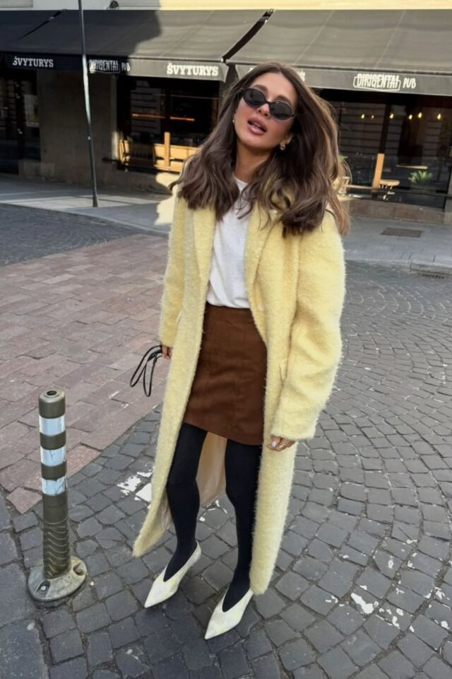 26 Yellow Coat Outfit Ideas: How to Style the Boldest Coat in Your ...