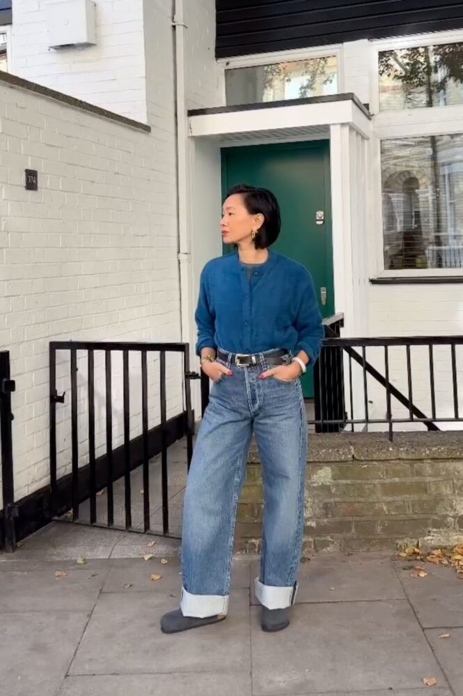 25 Blue Cardigan Outfit Ideas That Feel Effortless, Polished, and Very ...