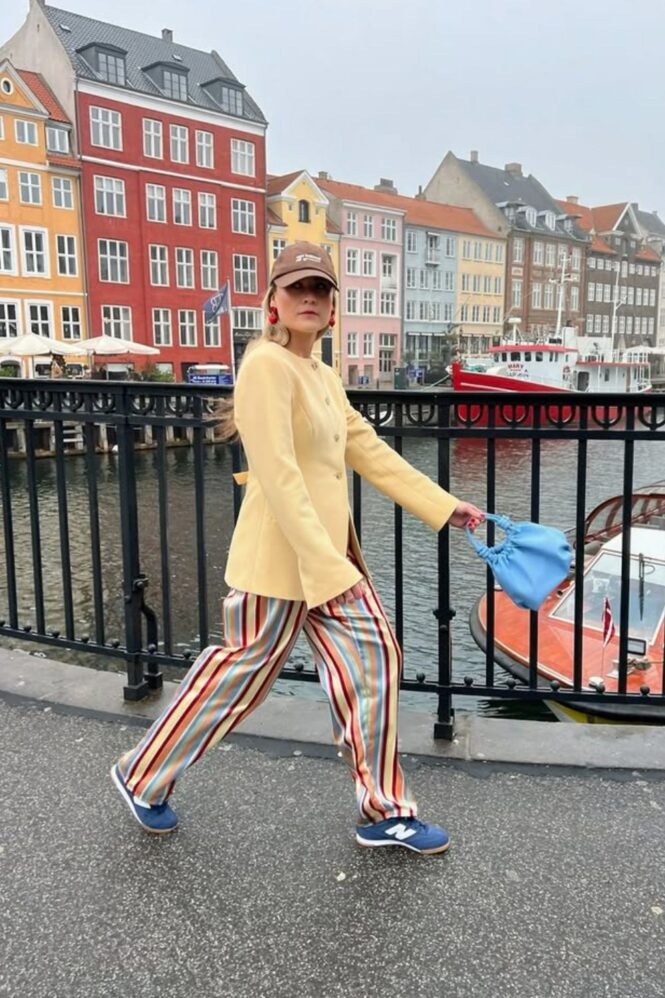 41 Blue Sneakers Outfit Ideas You’ll Want to Wear On Repeat - London ...