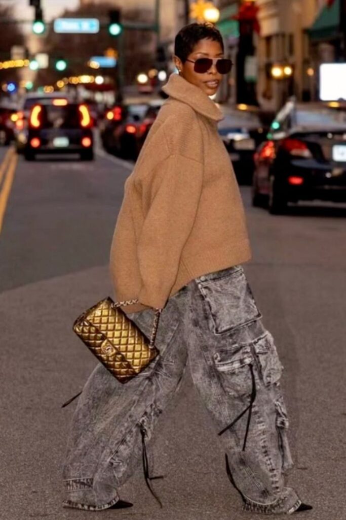 33 Chic Cargo Jeans Outfit Ideas: How I’m Styling the Trend Everyone’s ...