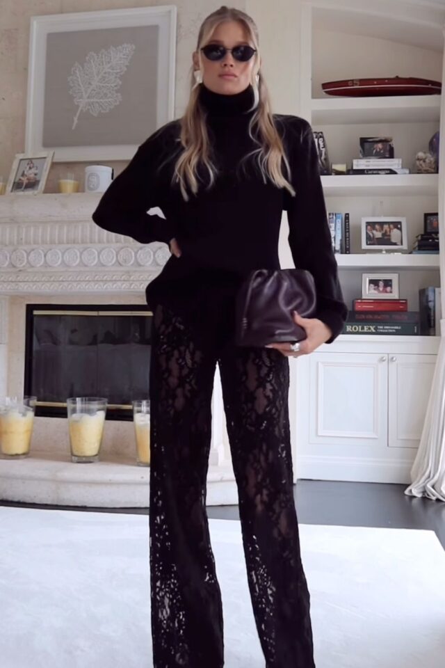 31 Chic Lace Pants Outfit Ideas You’ll Want to Wear on Repeat - London ...