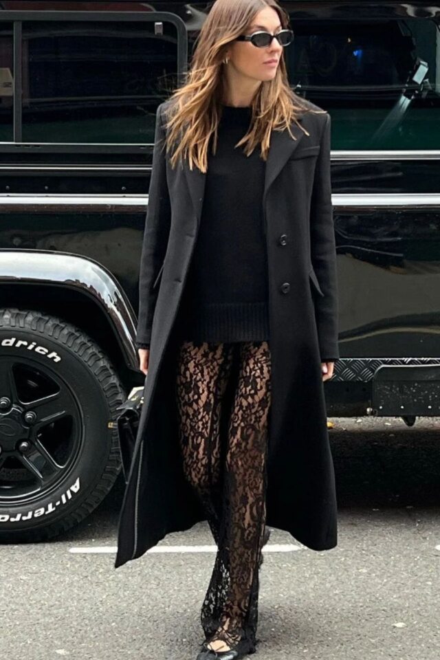 31 Chic Lace Pants Outfit Ideas You’ll Want to Wear on Repeat - London ...