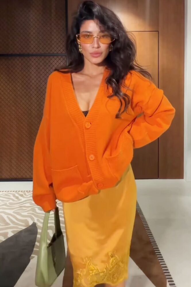 Orange Cardigan Outfit Ideas: 19 Stylish Ways to Wear This Bold, Happy ...