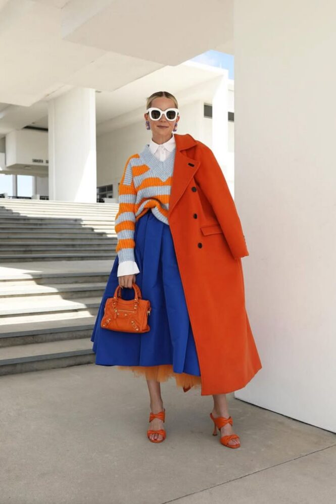 Orange Coat Outfit Ideas: 34 Chic, Bold And Surprisingly Easy to Wear ...