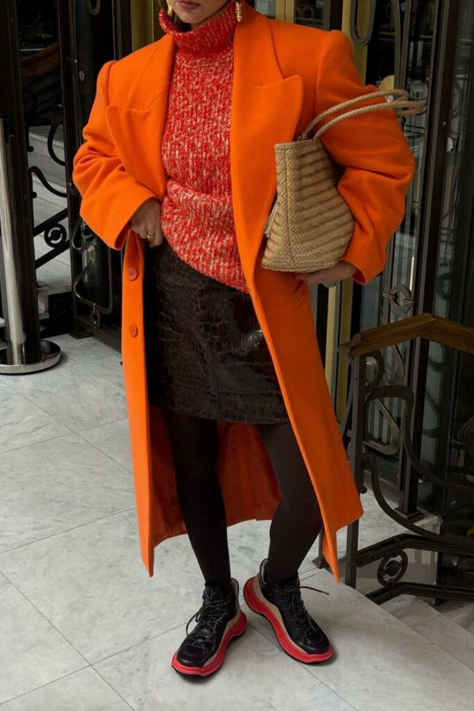 Orange Coat Outfit Ideas: 34 Chic, Bold And Surprisingly Easy to Wear ...