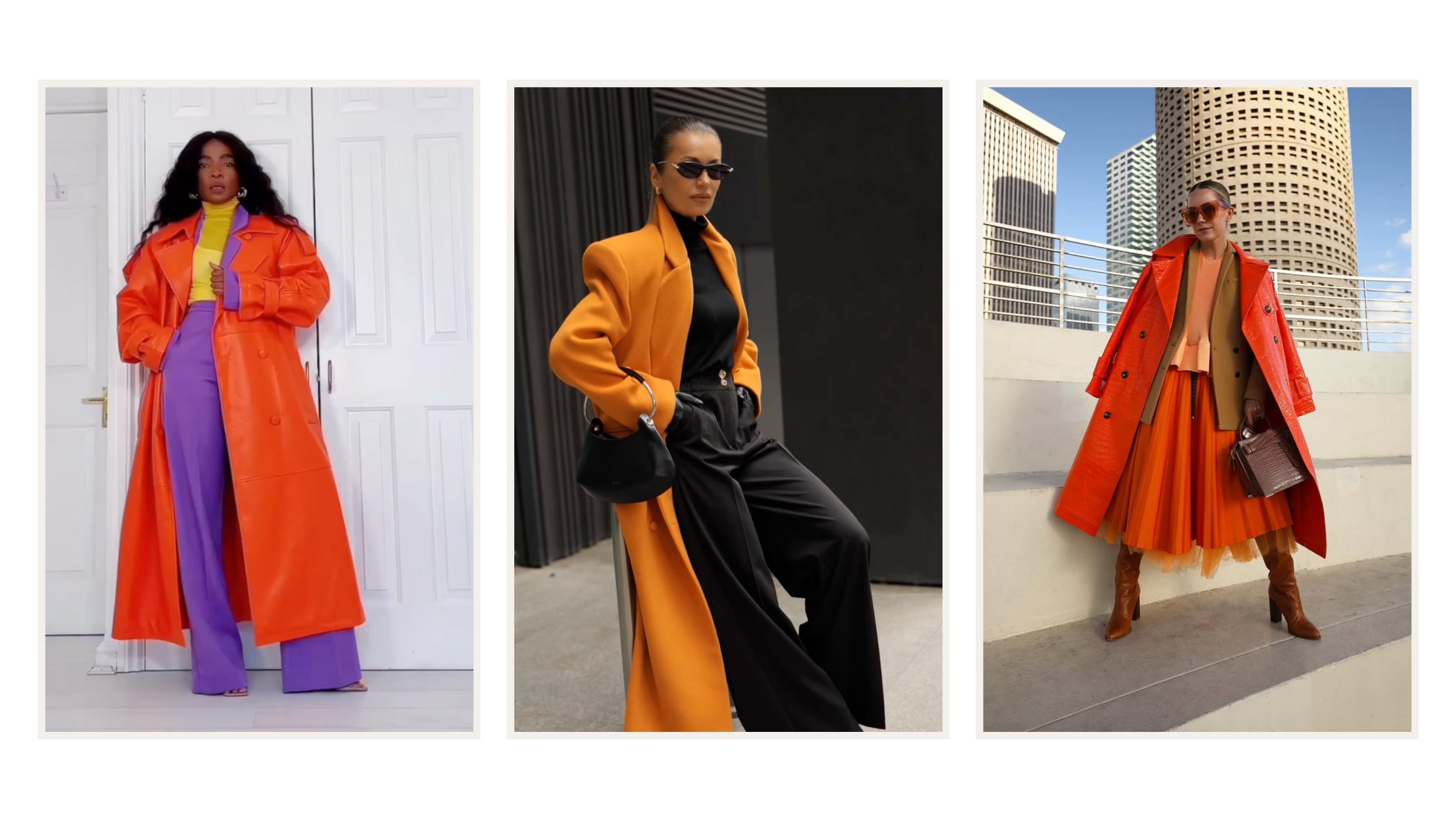Orange Coat Outfit Ideas: 34 Chic, Bold And Surprisingly Easy to Wear ...