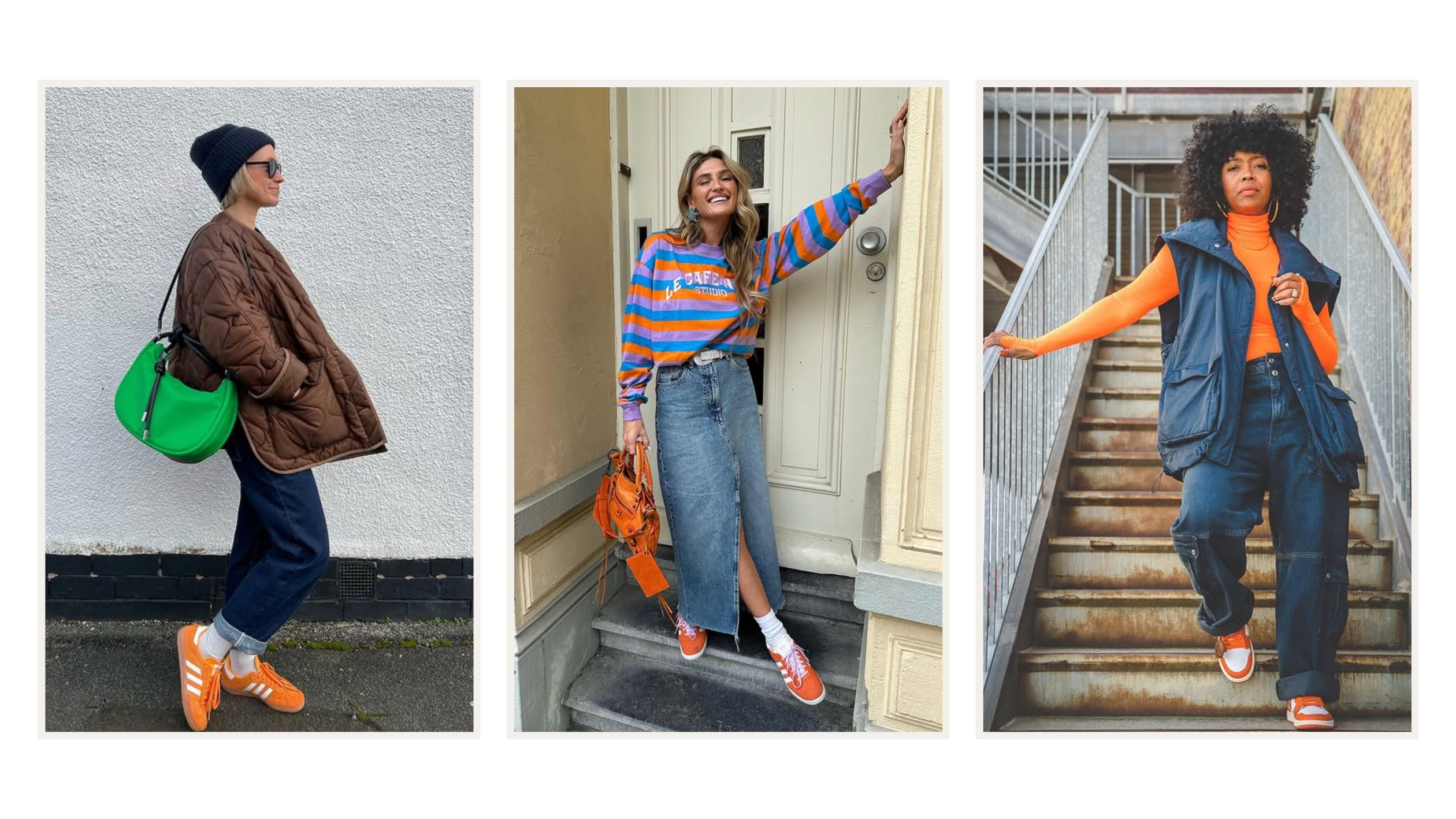 19 Orange Sneakers Outfit Ideas: How I Style the Boldest Shoe in My ...