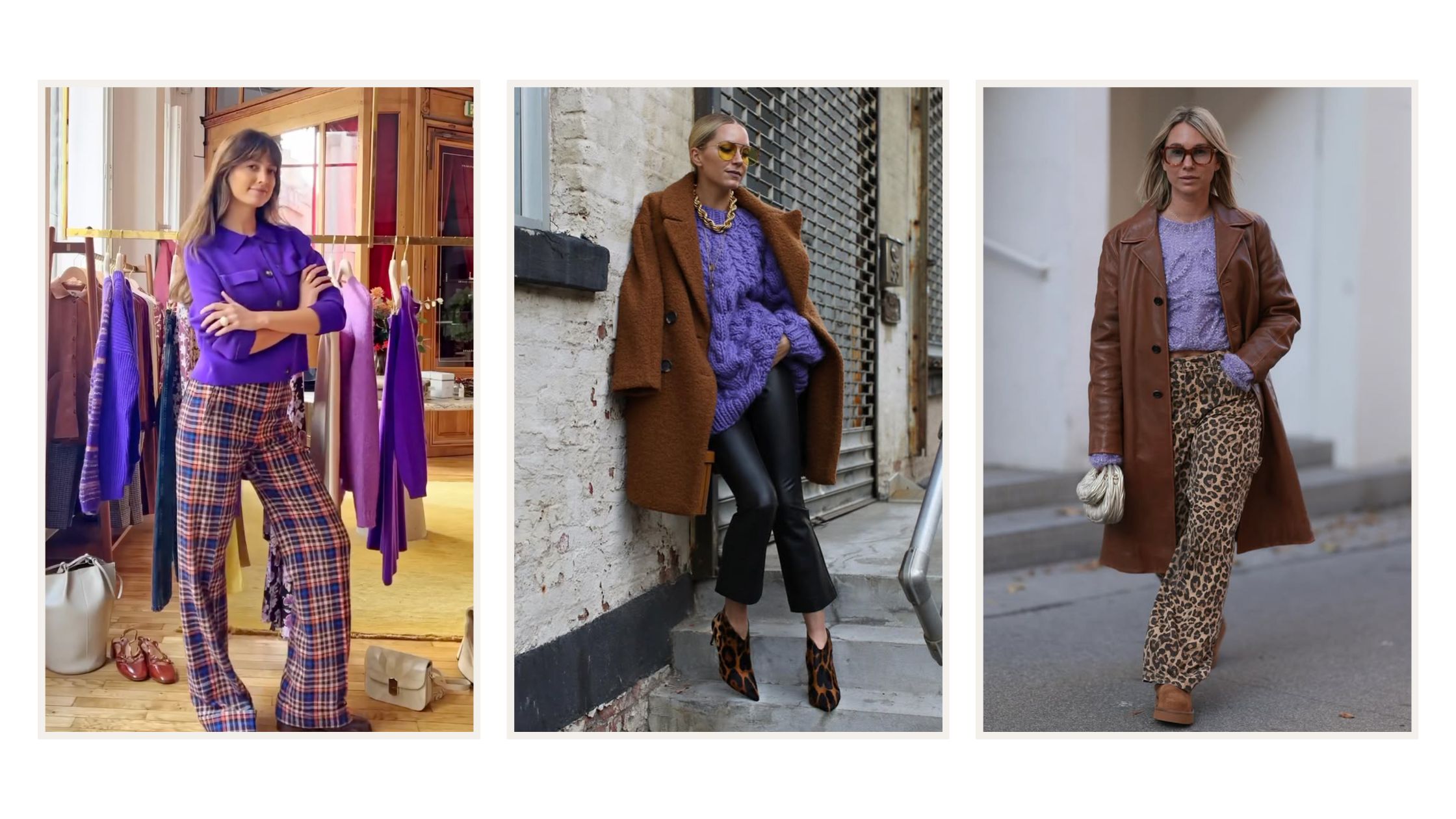 Purple Sweater Outfit Ideas: 27 Chic, Playful And Surprisingly Easy to ...