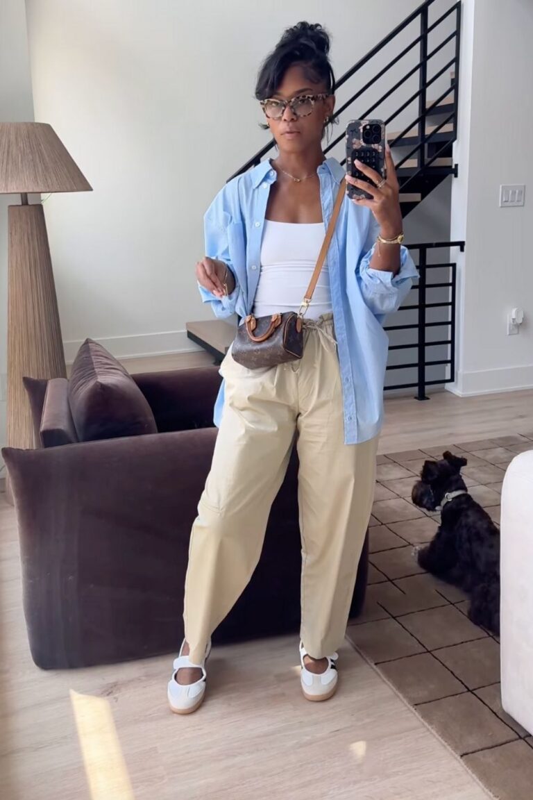Beige Pants Outfit Ideas: 38 Effortless, Chic Looks You’ll Wear on ...