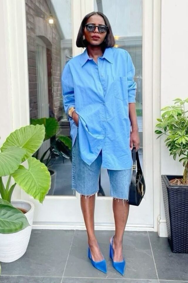 36 Blue Shoes Outfit Ideas: How to Style Blue Shoes for Effortless ...