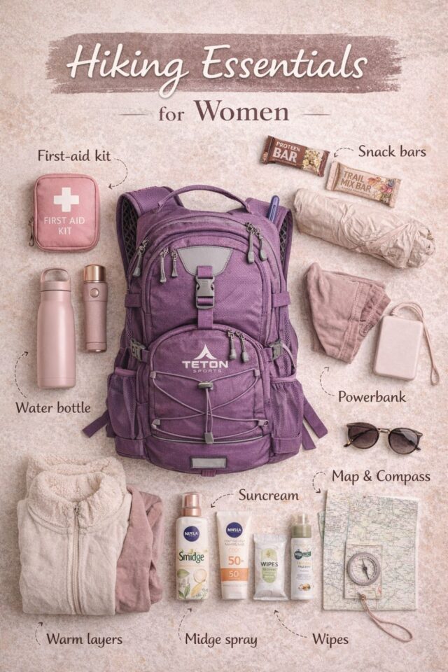 8 Hiking Essentials for Women: The Ultimate Guide to Looking Effortless ...